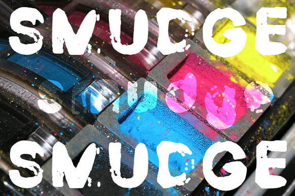 Smudge Font by GraphicsBam Fonts · Creative Fabrica