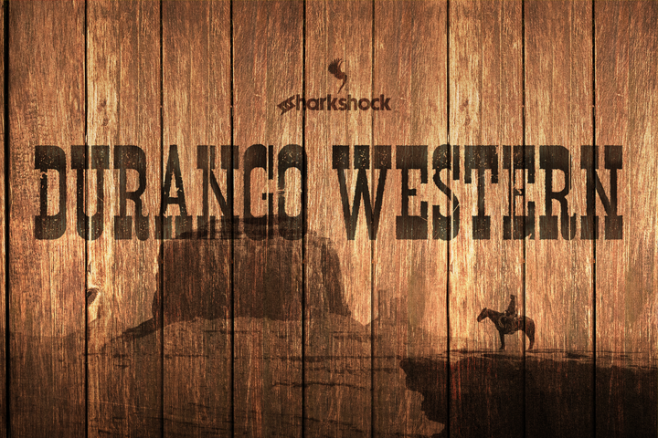 Durango Western Font by Sharkshock · Creative Fabrica