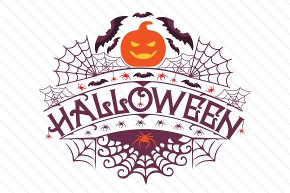 Spiderweb and Pumpkin Halloween SVG Cut file by Creative Fabrica Crafts ...