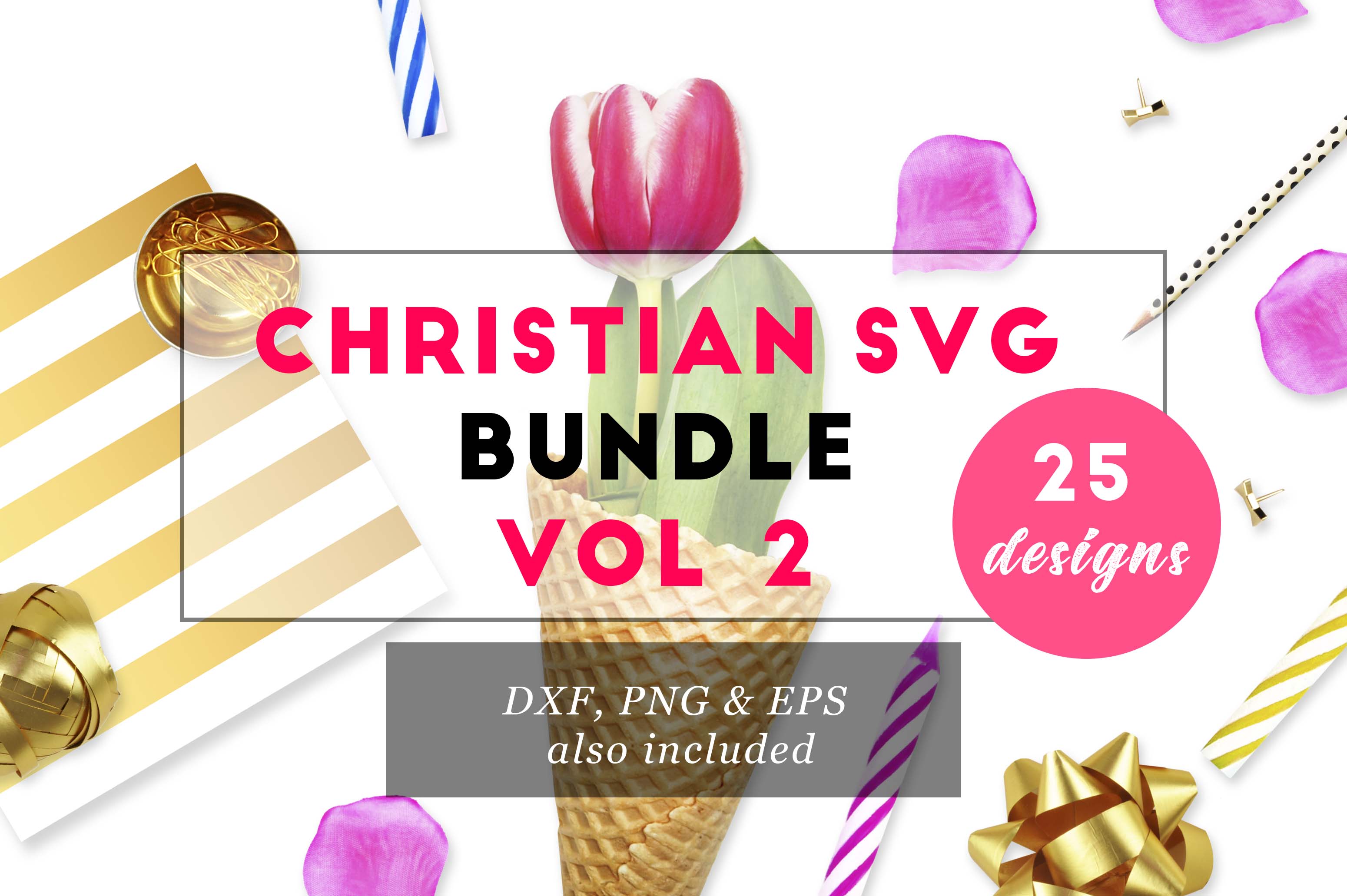 The Christian Bundle - 25 Religious Quotes Graphic by TheBlackCatPrints ...