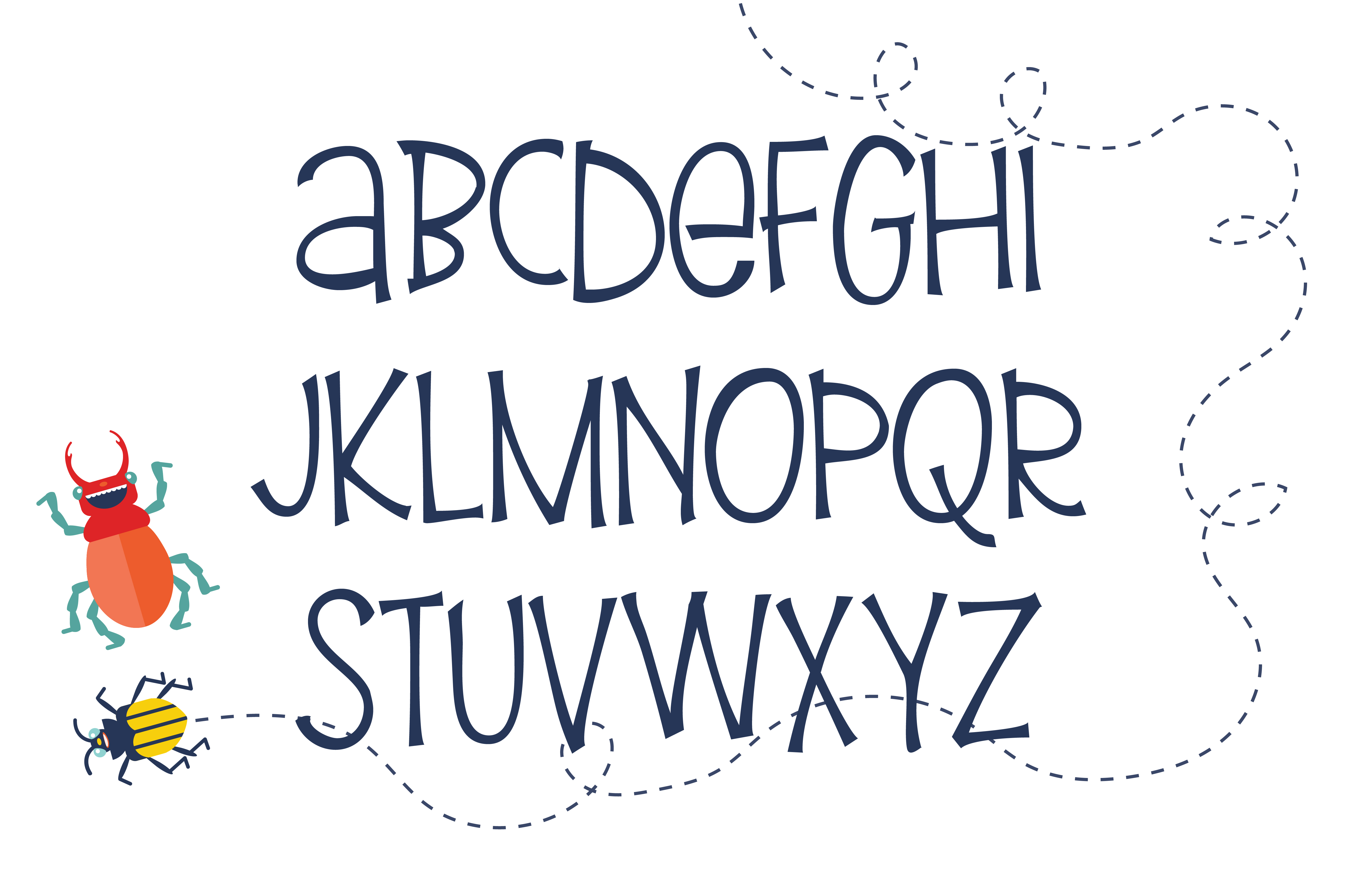 Firefly Font by Illustration Ink · Creative Fabrica