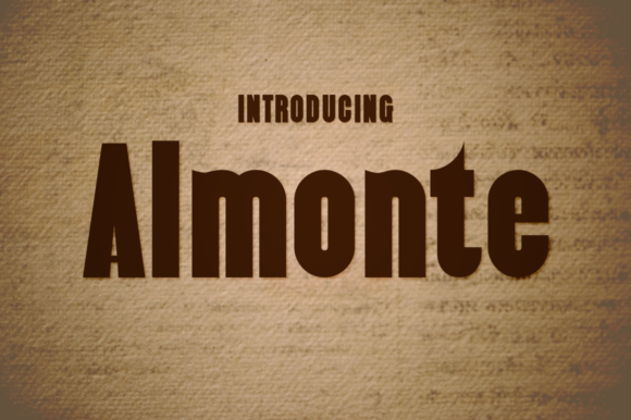Almonte Font by Typodermic · Creative Fabrica