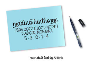 Moon Child Font by 212 Fonts · Creative Fabrica