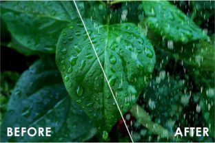 Realistic Rain Overlays Graphic by NassyArt · Creative Fabrica