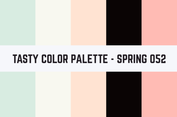 Solids Tasty Color Palette - Spring 058 Graphic by RefreshUp · Creative ...