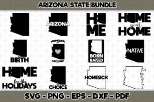 Arizona State Bundle - 12 Designs Graphic by SVGExpress · Creative Fabrica
