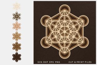 Sacred Geometry, 3D Geometry · Creative Fabrica