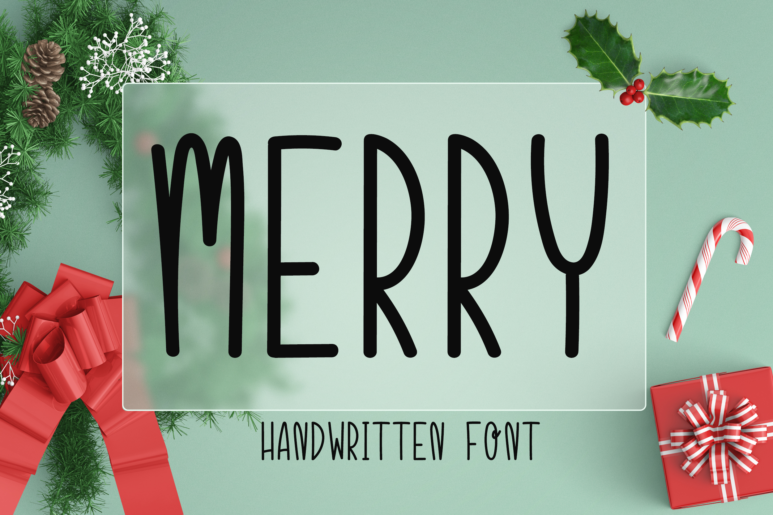 Merry Font by PearlyDaisy · Creative Fabrica