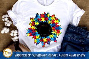 Sublimation Sunflower Autism Awareness Graphic by dina.store4art ...