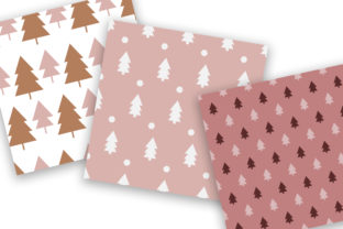Boho Christmas Tree Seamless Pattern Graphic by PearlyDaisy · Creative ...