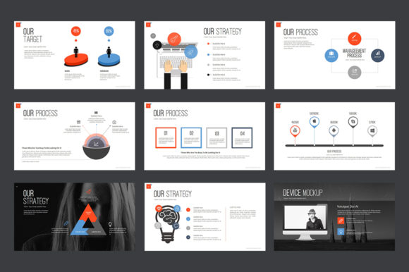 Mockup Slide Keynote Templates Graphic by Stock Shape · Creative Fabrica