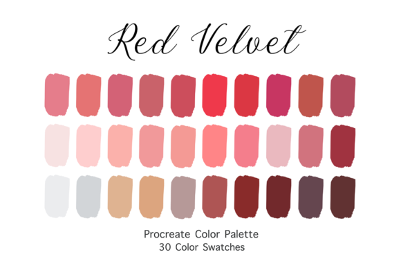 Soft Pastels Color Palette 30 Colors Graphic by Saturnine Sun ...