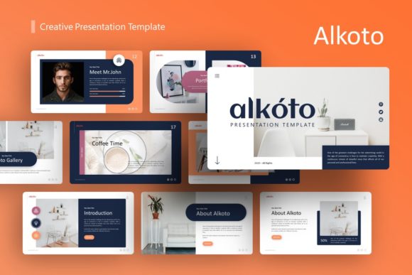 Presentation Template - Collateral Graphic by SlideThrive · Creative ...