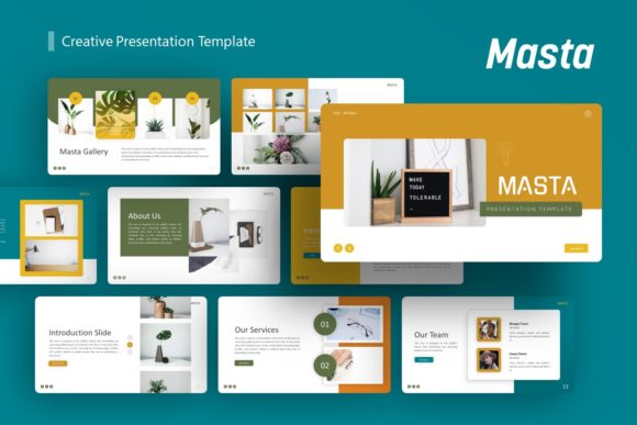 Education Presentation - Lastudy Graphic by SlideThrive · Creative Fabrica