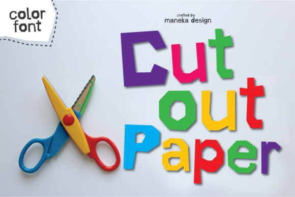 Cut Out Fonts 2026 | 4863+ Stunning Cut Out Fonts · Creative Fabrica