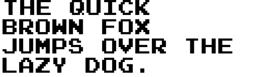 Joystix Monospace Font by Typodermic · Creative Fabrica