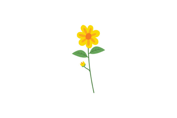 Spring Flower Yellow 5 Vector Icon Graphic by raysaozora · Creative Fabrica