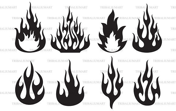 Firefighter Icons Set Graphic by TribaliumArt · Creative Fabrica