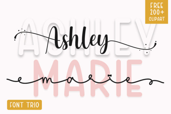 Ashley Marie Font by Fillo Graphic · Creative Fabrica
