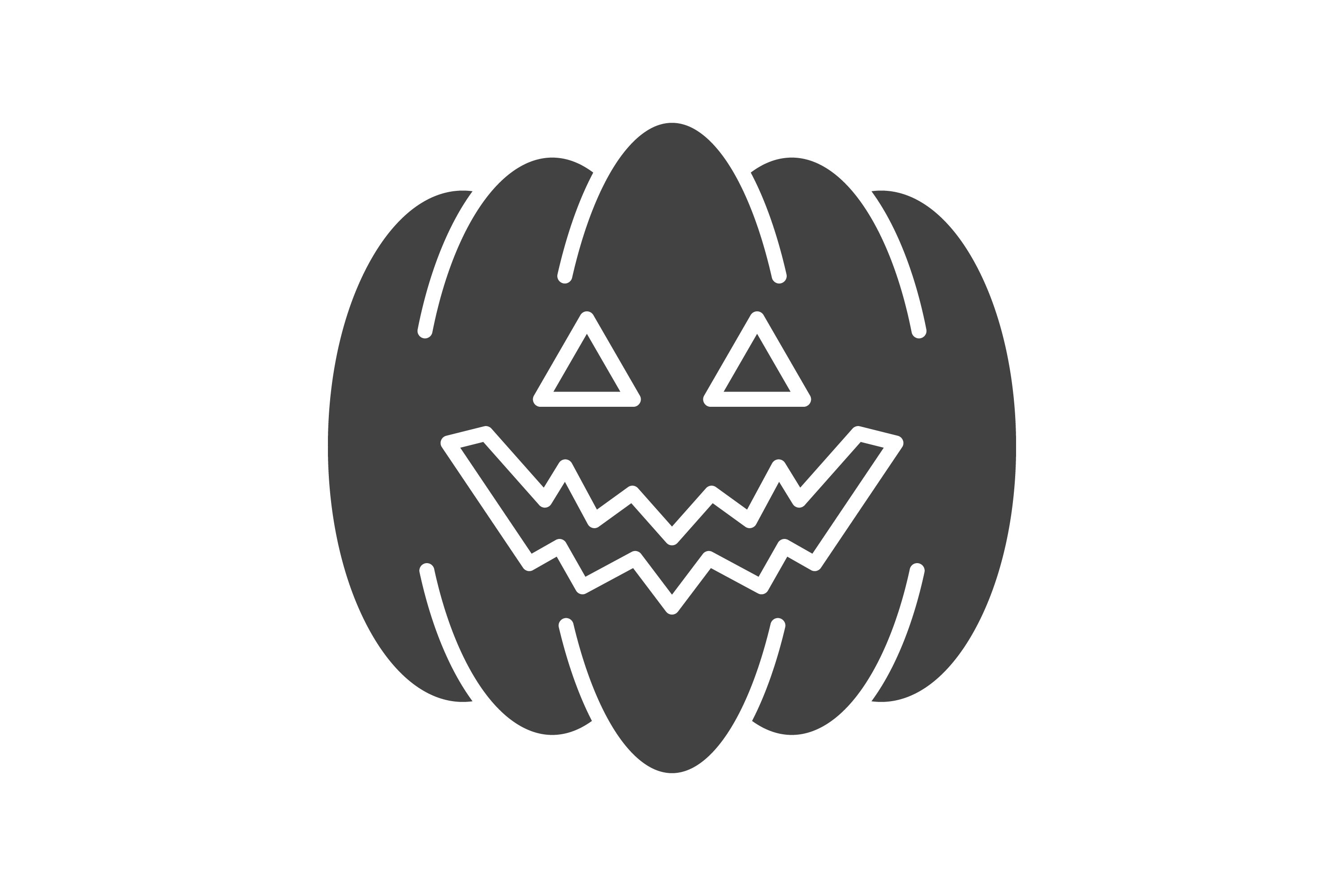 Jack-O-Lantern Glyph Icon Graphic by IconBunny · Creative Fabrica