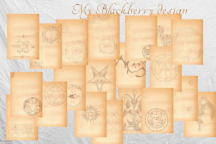 Blank Book of Shadows Printable Pages Graphic by talanpluss · Creative ...