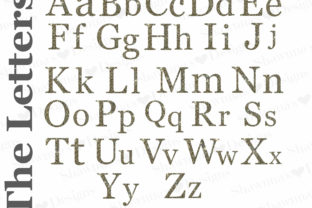 Gold Glitter Alphabet & Numbers Set Graphic by Shawnna's Designs ...