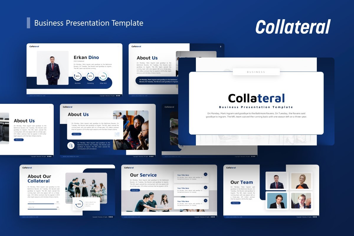 Presentation Template - Collateral Graphic by SlideThrive · Creative ...