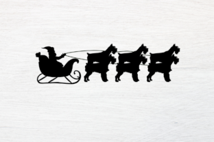 Miniature Schnauzer Svg, Christmas Svg Graphic by rayan · Creative Fabrica
