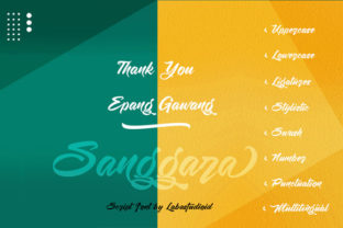 Sanggara Font by Labastudioid · Creative Fabrica