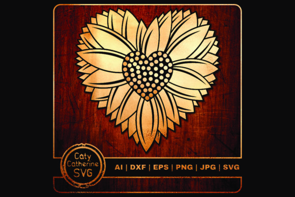 Thorn Love Heart with Rose Valentine’s Graphic by Caty Catherine ...