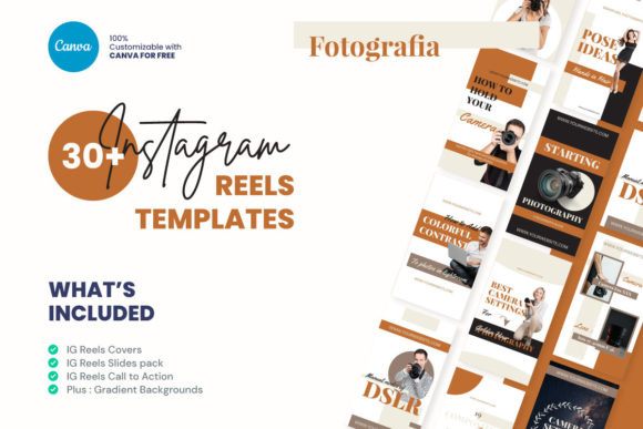 16 Instagram Reels Template Designs & Graphics