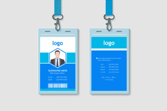 Yoga Meditation Trainer ID Card Template Graphic by Ju Design ...