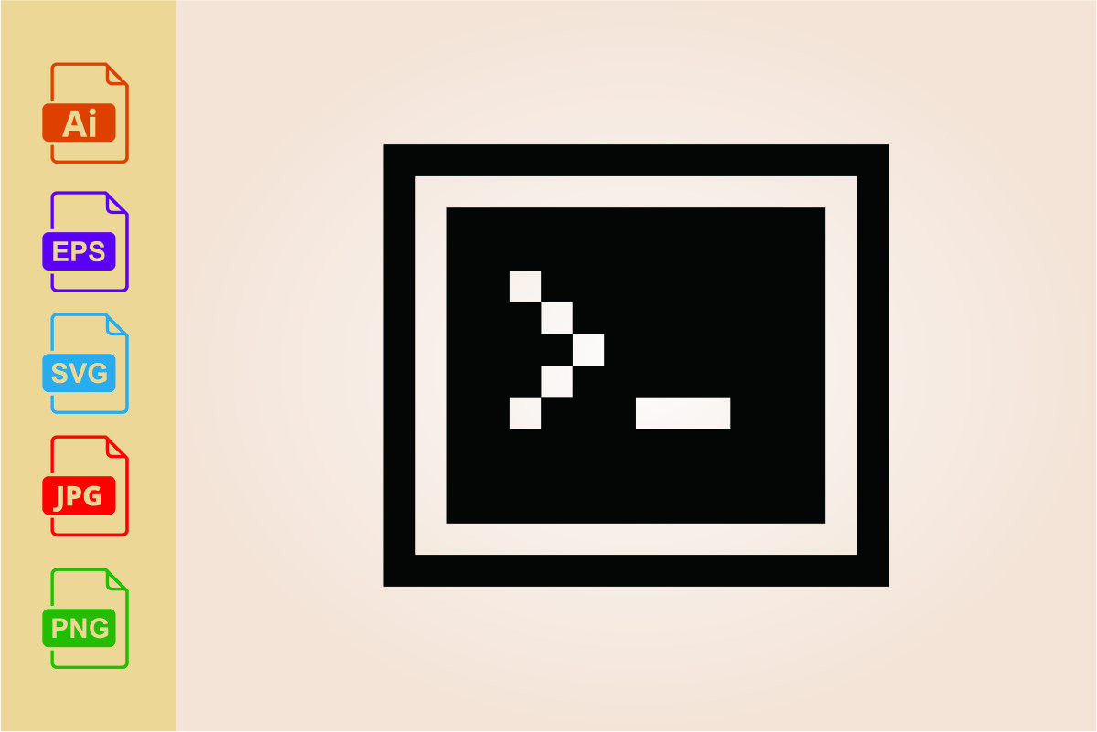 Terminal Graphic by ImR03 · Creative Fabrica