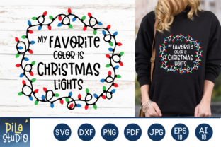 MyFavorite Color is Christmas Lights SVG Graphic by Pila Studio ...