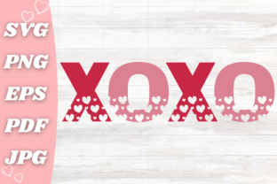 XOXO Kisses & Hugs Graphic by Apple Grove Designs · Creative Fabrica
