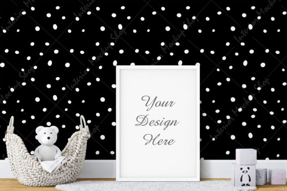Frame Mockup Kids Graphic by Mockups Shop · Creative Fabrica