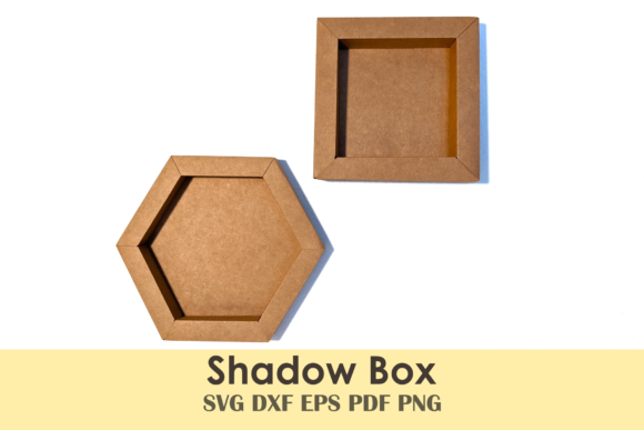 1338 Shadow Box Template Designs & Graphics