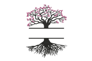 Tree Family Split · Creative Fabrica