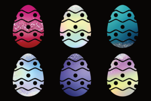 62 PNG Glitter Easter Eggs Cliparts Graphic by Color Studio · Creative ...