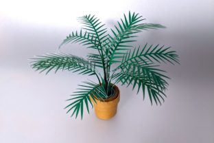 Mini Palm Tree Template · Creative Fabrica