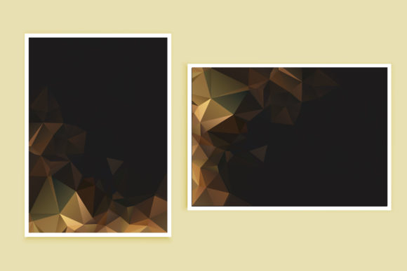 Low Poly Poster, Banner Design Template Graphic by Dream Master ...
