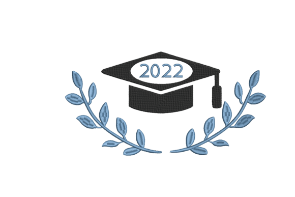 Graduation Cap Letter B · Creative Fabrica