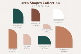 Half Arch Shapes Bundle Graphic by elinecreative · Creative Fabrica