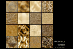 Bronze Foil Glitter Digital Paper Graphic by ladyjdesignstore ...