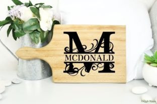 Split Monogram SVG | a-Z Alphabet Font Graphic by thedesignhippo ...