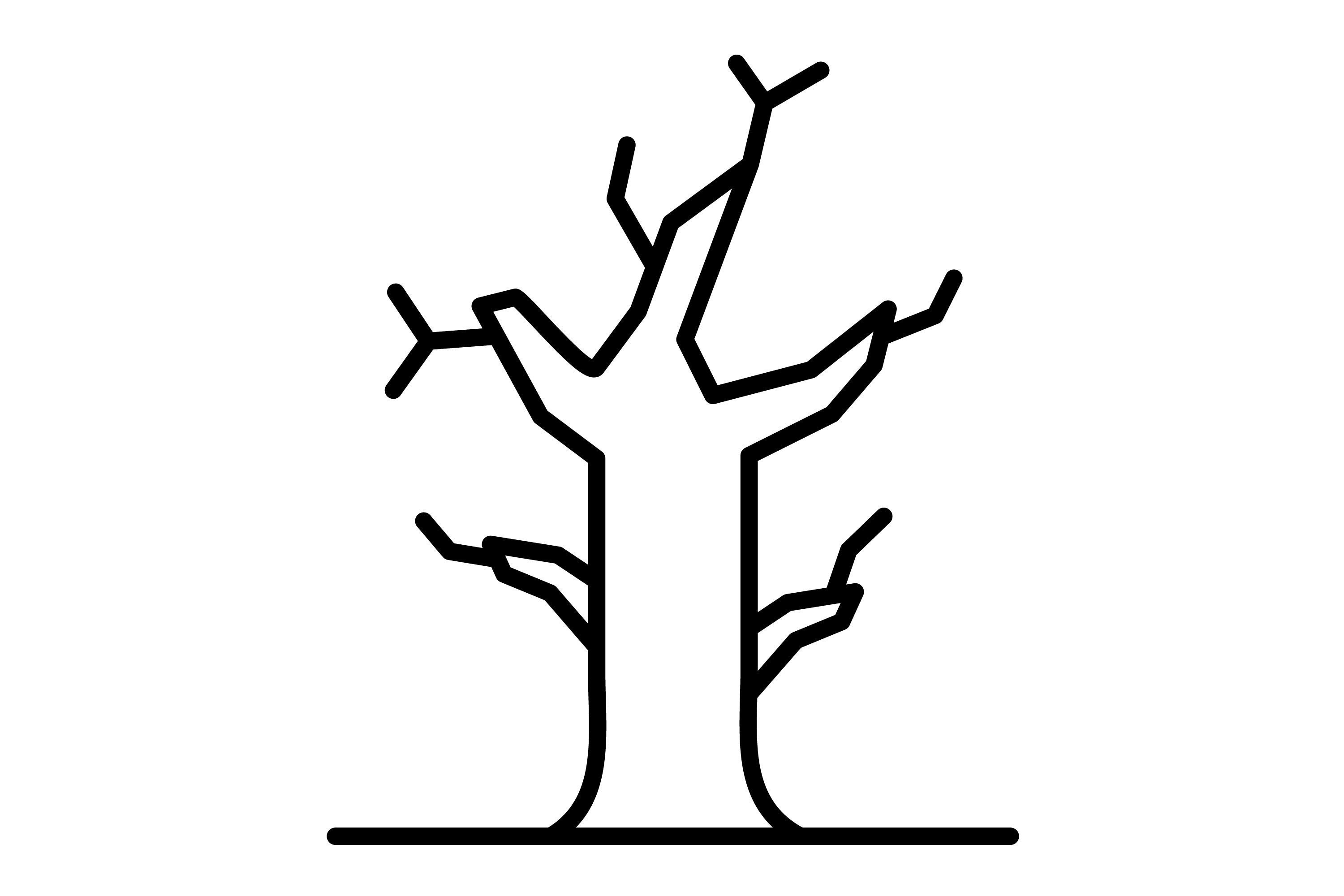 Dead Tree Outline Icon Graphic by Maan Icons · Creative Fabrica