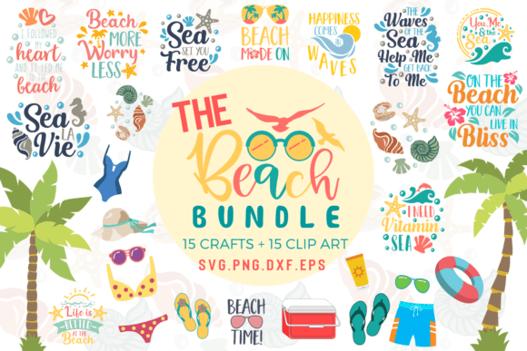 The Beach Bundle Graphic by Graphipedia · Creative Fabrica