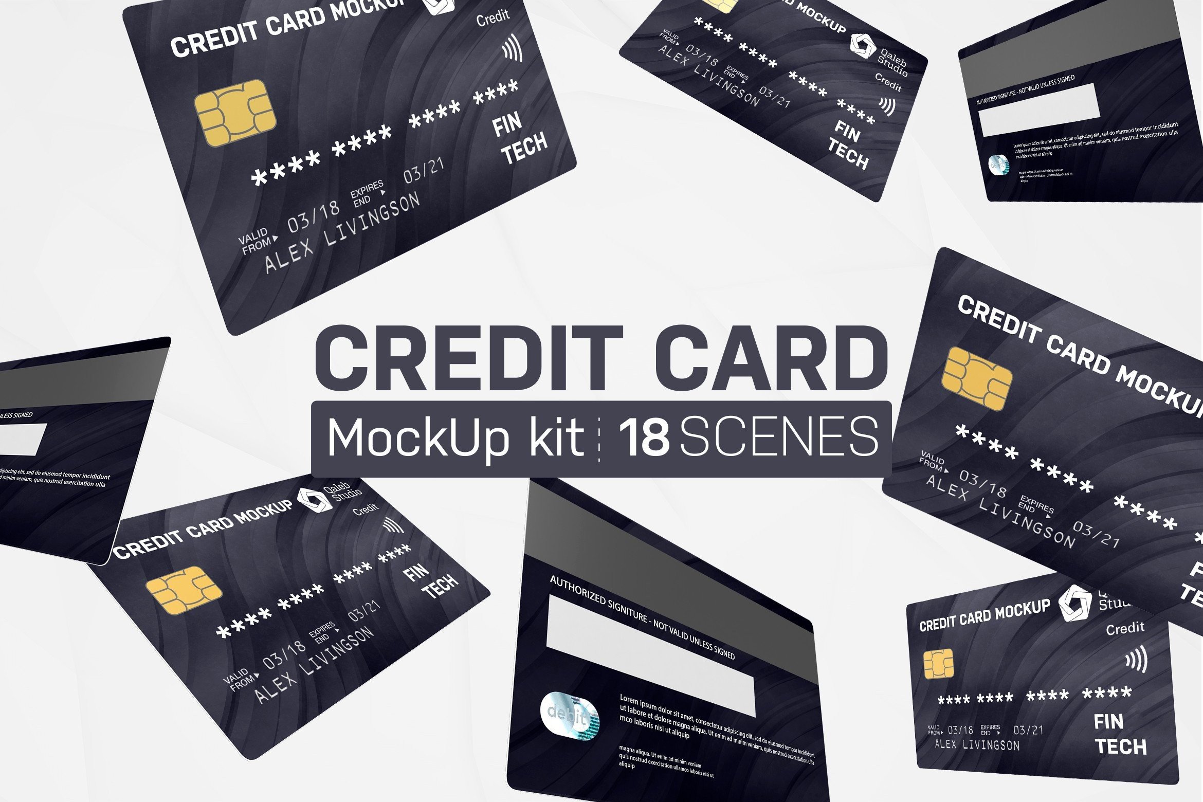 Credit Card Kit Graphic by Qaleb studio · Creative Fabrica