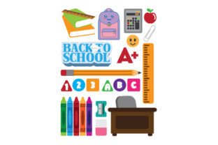Back to School Subway Art SVG Cut file by Creative Fabrica Crafts ...