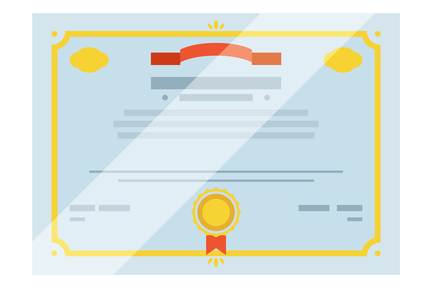 Certificate Icon. License Paper. Best Qu Graphic by onyxproj · Creative ...